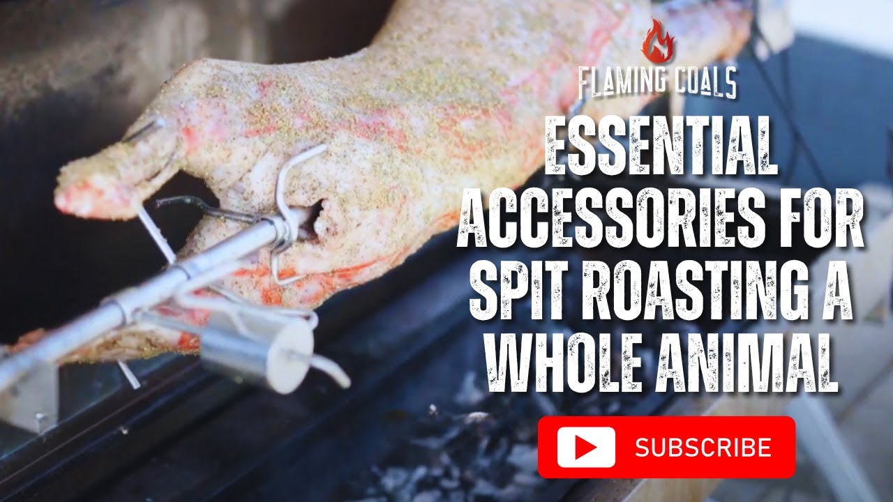 Essential Accessories for Spit Roasting a Whole Animal Complete BBQ ...
