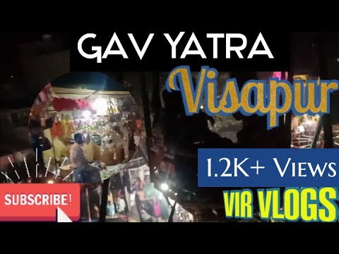 Gav Yatra | VISAPUR | Heavy Rides | Yatra Vlog | Vir Vlogs - YouTube