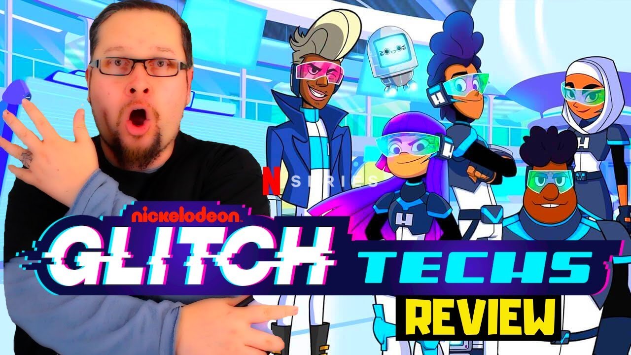 Glitch Techs Netflix Original Animation Series Review - YouTube