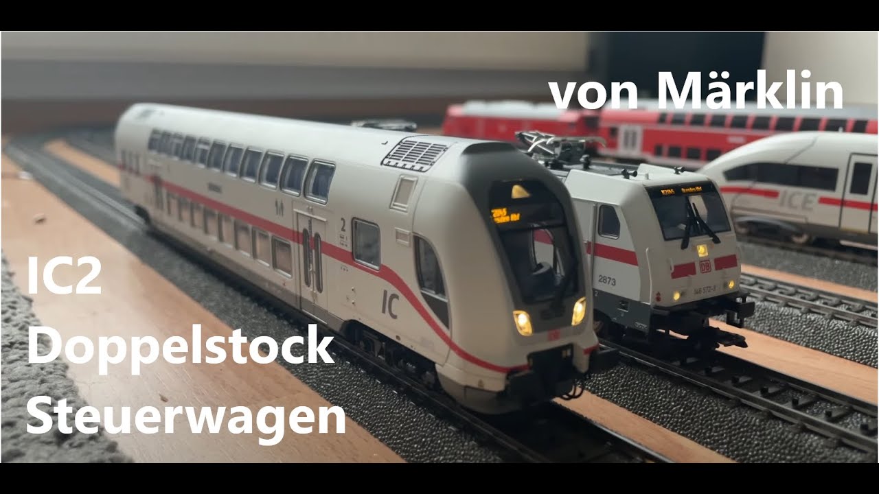 Kurzvorstellung IC2 Doppelstock-Steuerwagen Märklin Artikel 43488 - YouTube