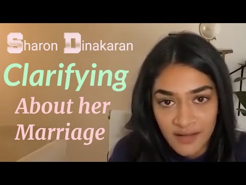 Sharon Dhinakaran Clarifying about Her Marriage/Paul Dhinakaran #stella #sharon #jesus #marriage ...