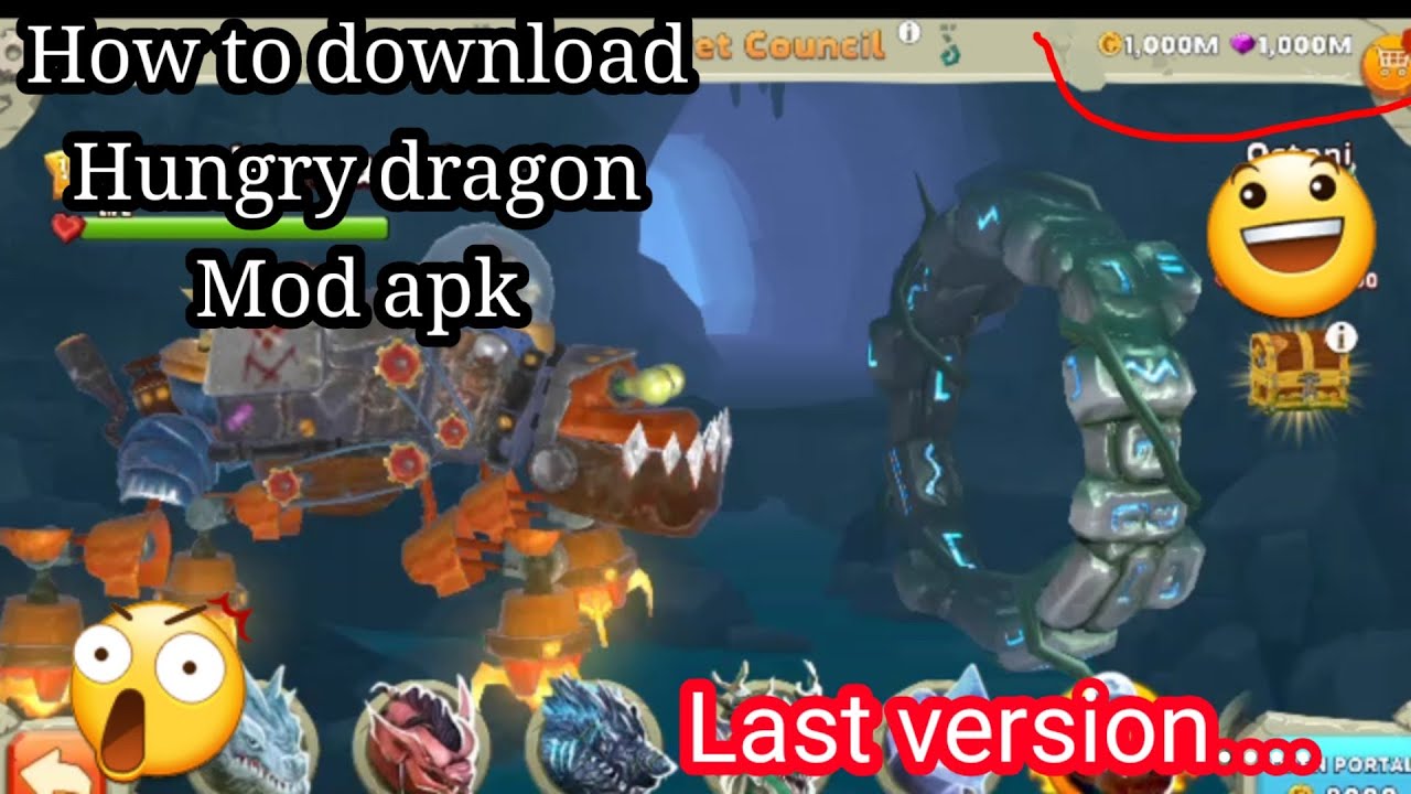 How to download mod apk hungry dragon || Hungry dragon Mod apk|| - YouTube