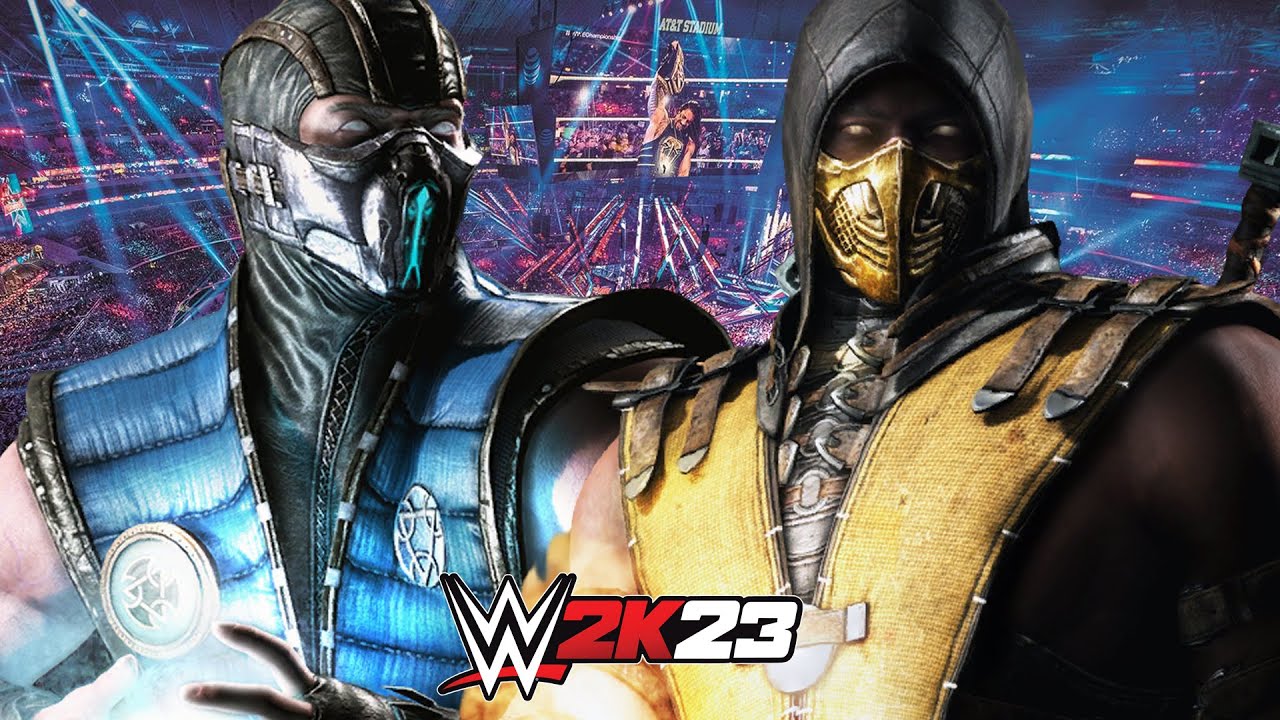 SCORPION vs SUB ZERO | WWE 2K23 - YouTube