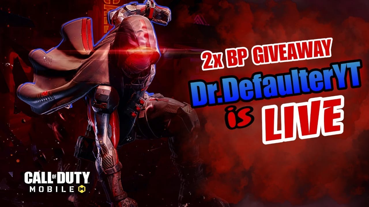 🔴2X BP GIVEAWAY | LIVE STREAM COD MOBILE | BATTLE ROYALE #codmlive # ...