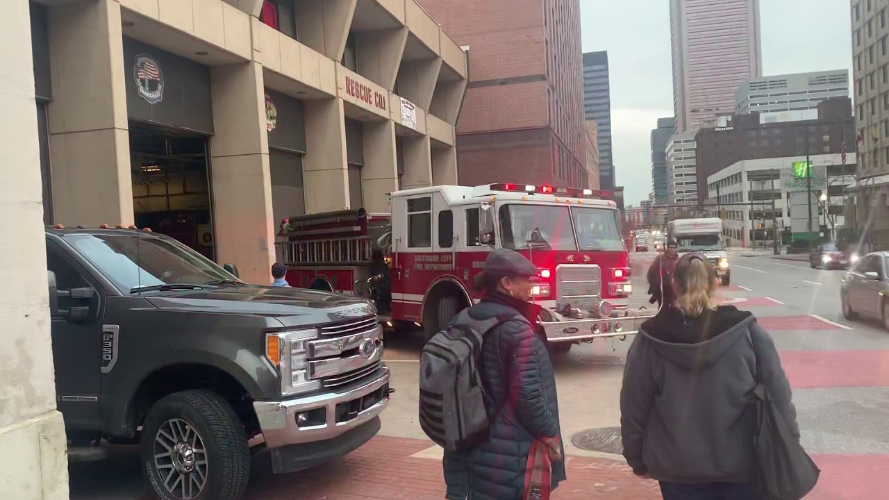 BCFD Engine 23 (RE63) Returning - YouTube