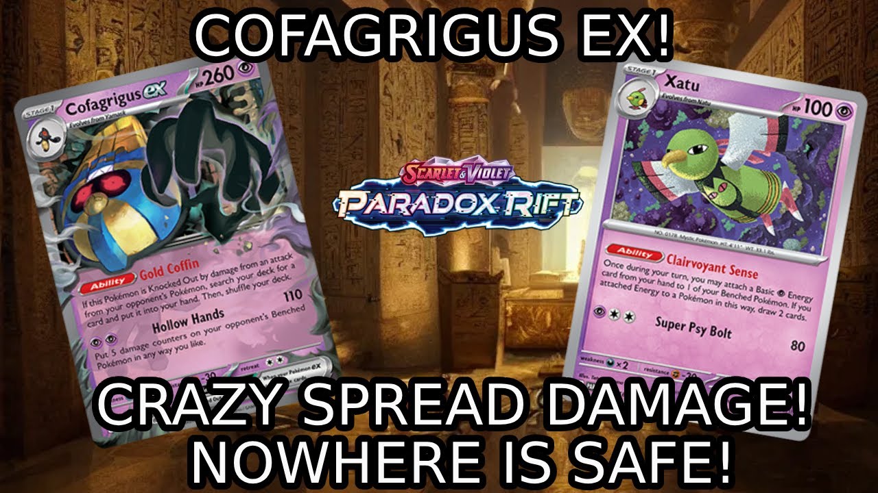 COFAGRIGUS EX DECKLIST! NOWHERE IS SAFE! - YouTube