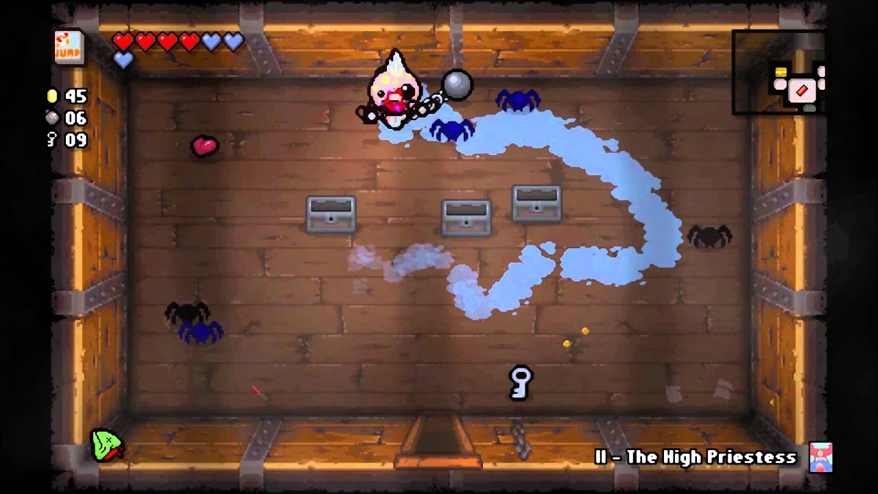Binding Of Isaac: Rebirth -12- The Ol' Ball & Chain - YouTube
