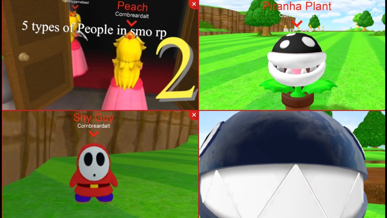 5 types of people in smo rp 2 - YouTube