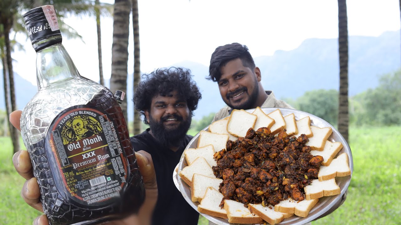 OLD MONK CHICKEN RUM CHICKEN 🔥FLAMBE🔥 - YouTube