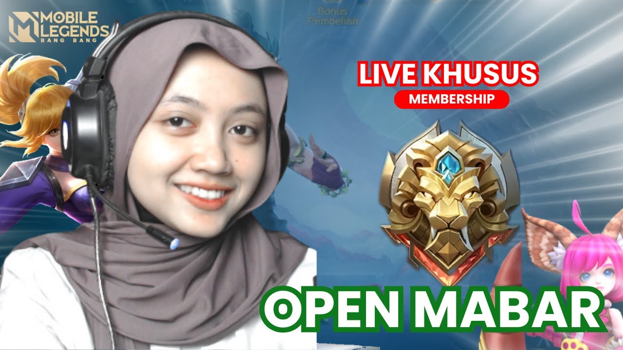 LIVE MOBILE LEGENDS (KHUSUS MEMBERSHIP) | LEGEND III BINTANG 0 TO ...