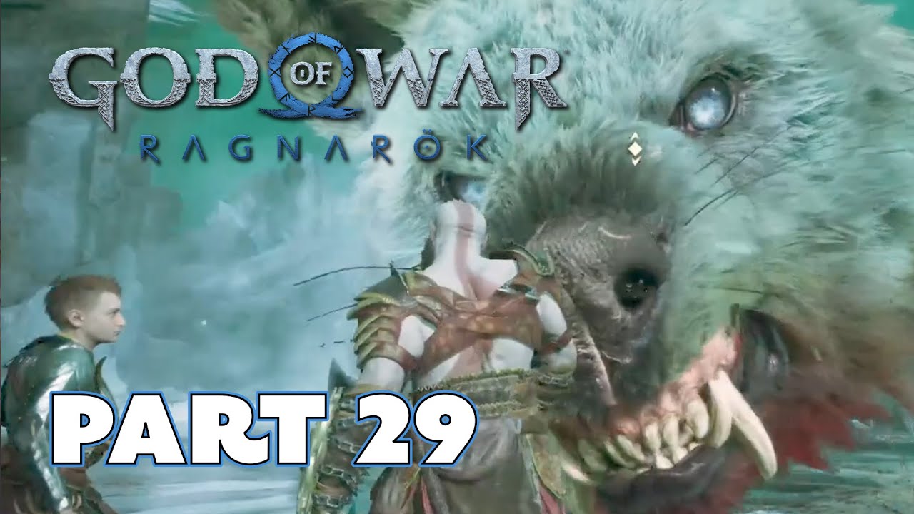 Fighting Garm the Hound of Hell! | God of War Ragnarök - Part 29 - YouTube