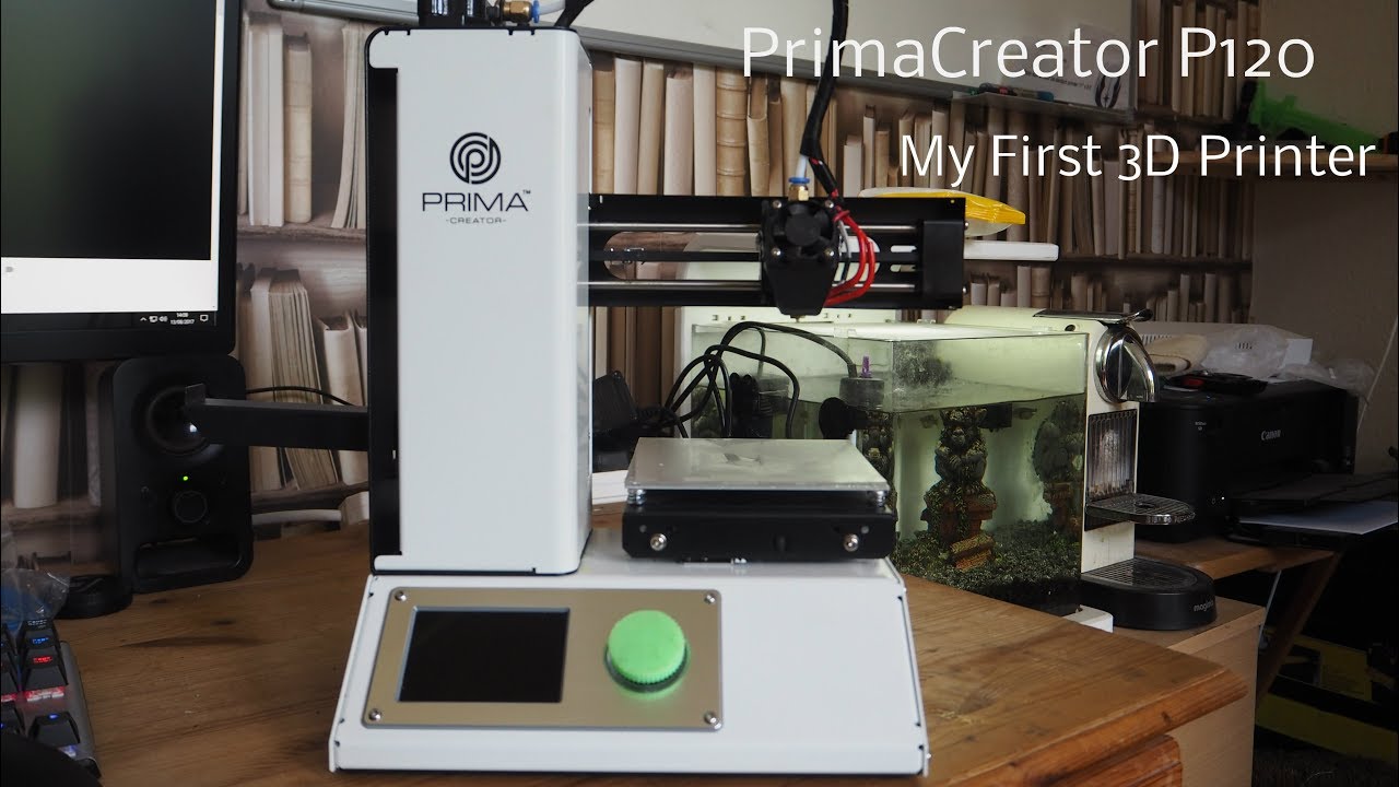 PrimaCreator P120 3D Printer Review - YouTube