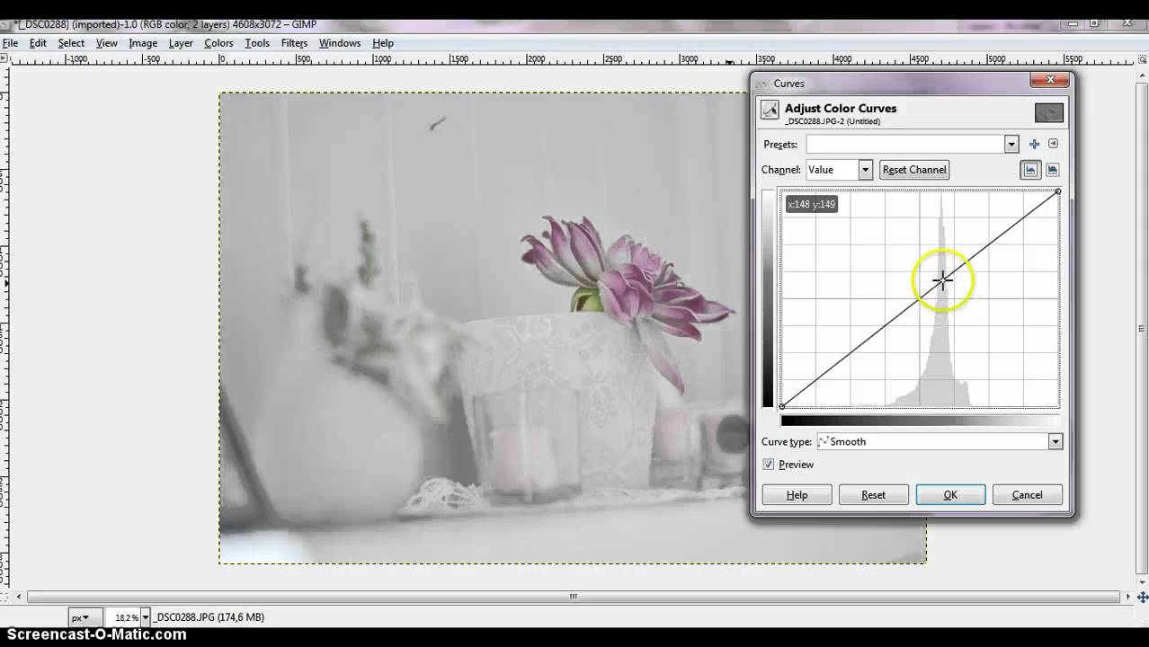 Hvordan få lyse bilder i GIMP - YouTube