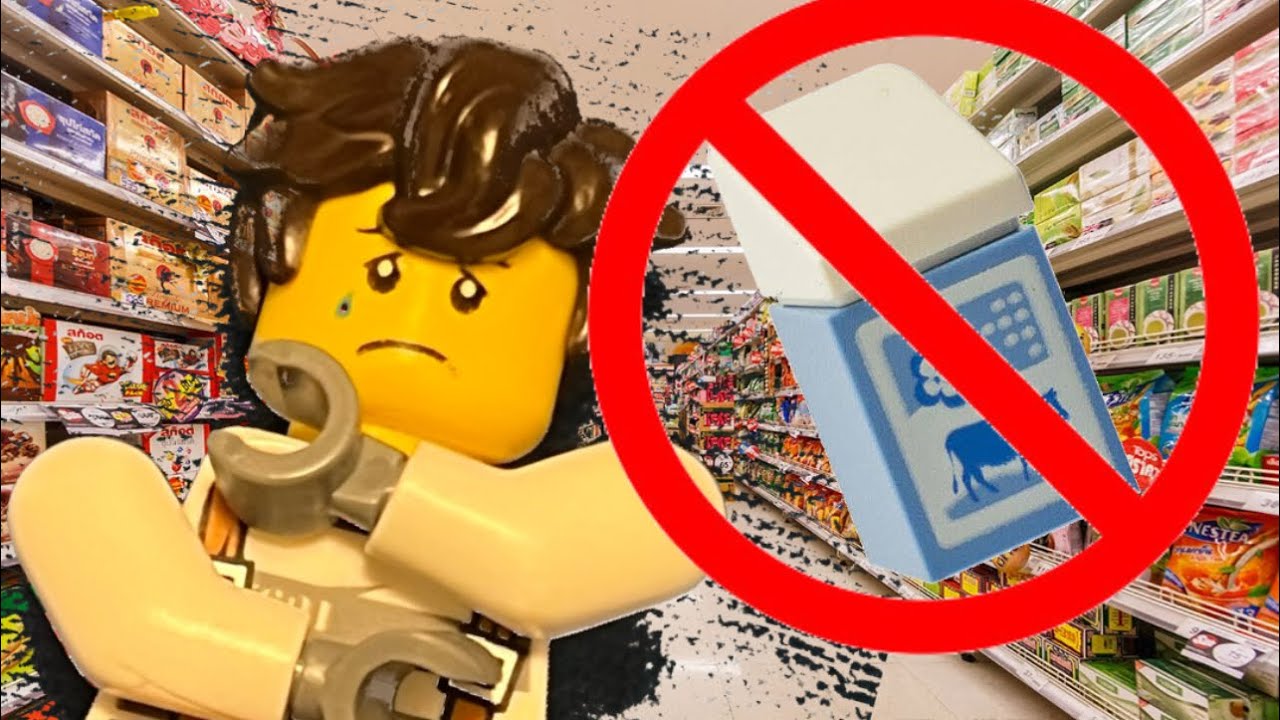 NO MILK! #lego #funny - YouTube