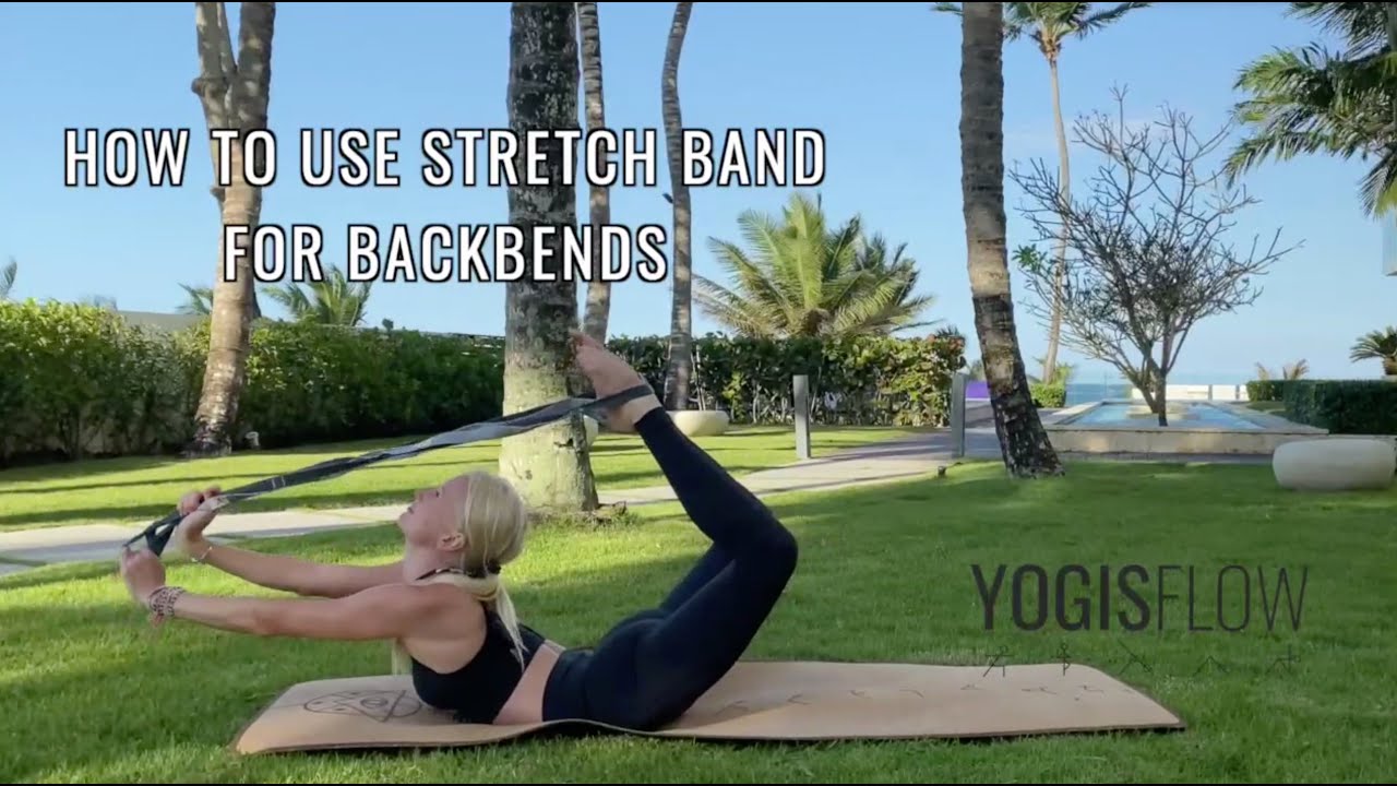How to use Stretch Band for Backbends - YouTube