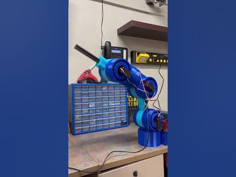 Robot Arm Movement Test 2 - YouTube