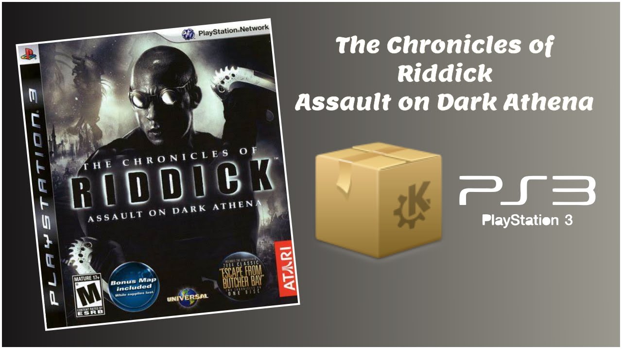 The Chronicles of Riddick Assault on Dark Athena PKG PS3 - YouTube