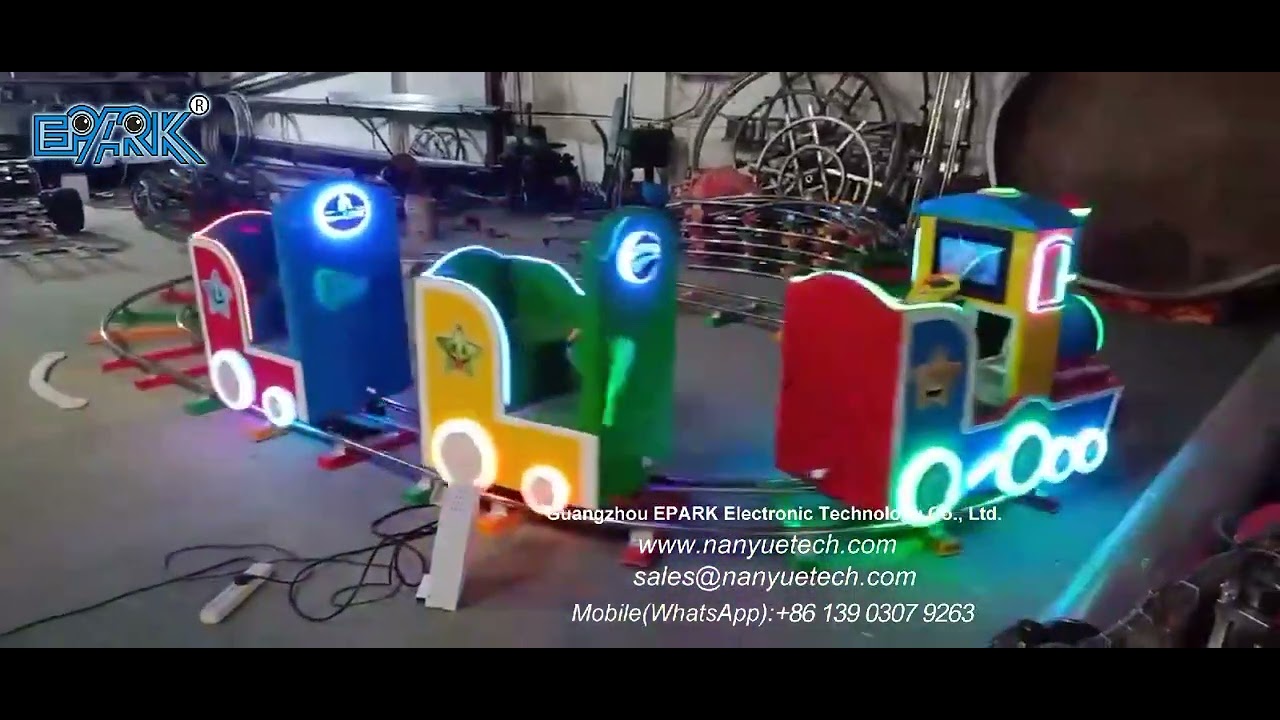 EPARK Indoor Kiddie Small Electric Mini Battery Operated Track Kids ...