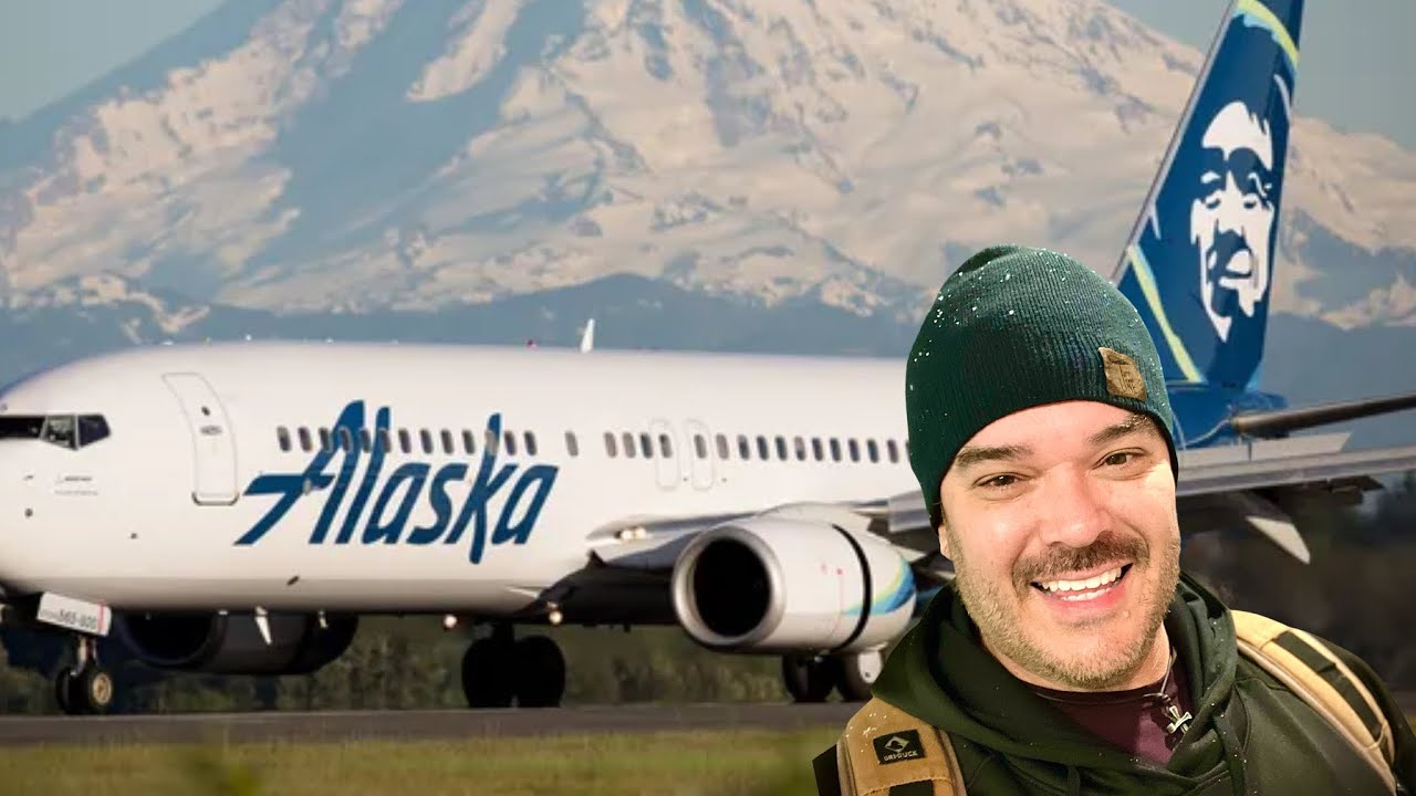 First Time Flying Alaska Airlines in First Class - YouTube