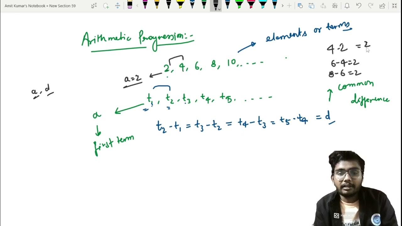 Arithmetic Progression | Amit Kumar Patel - YouTube