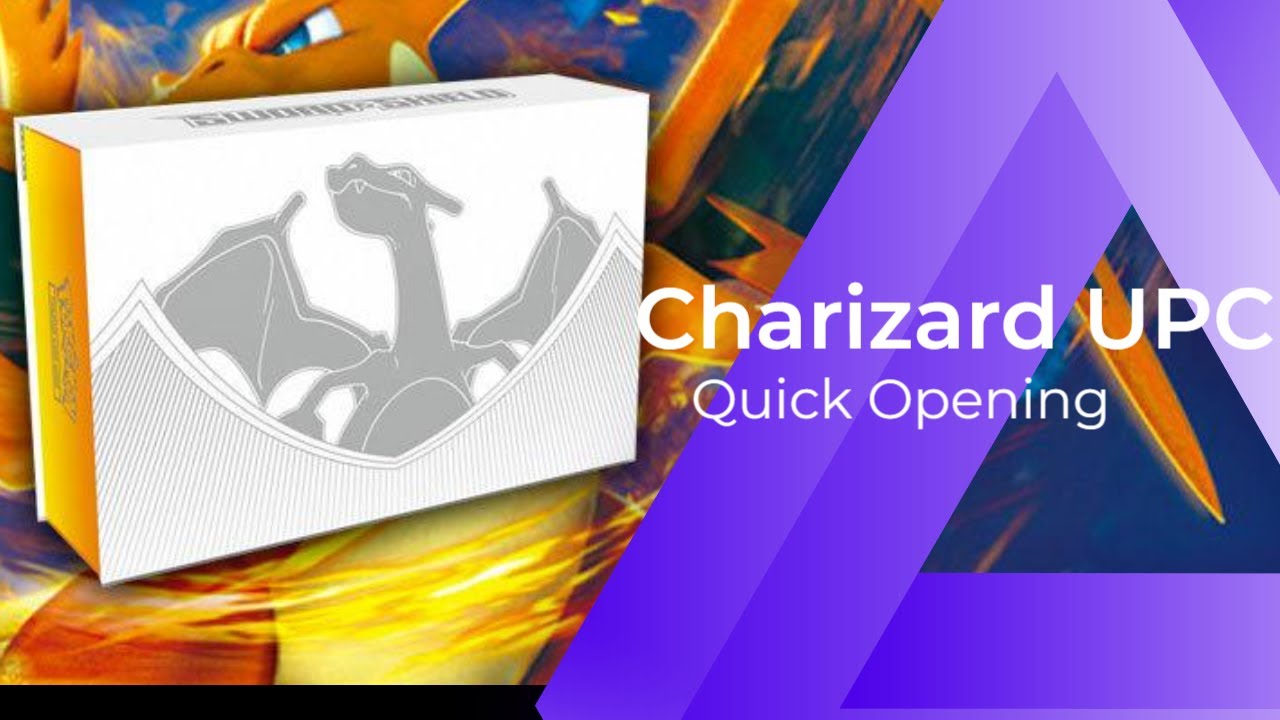 Opening a Charizard UPC! - Quick Charizard UPC opening - YouTube