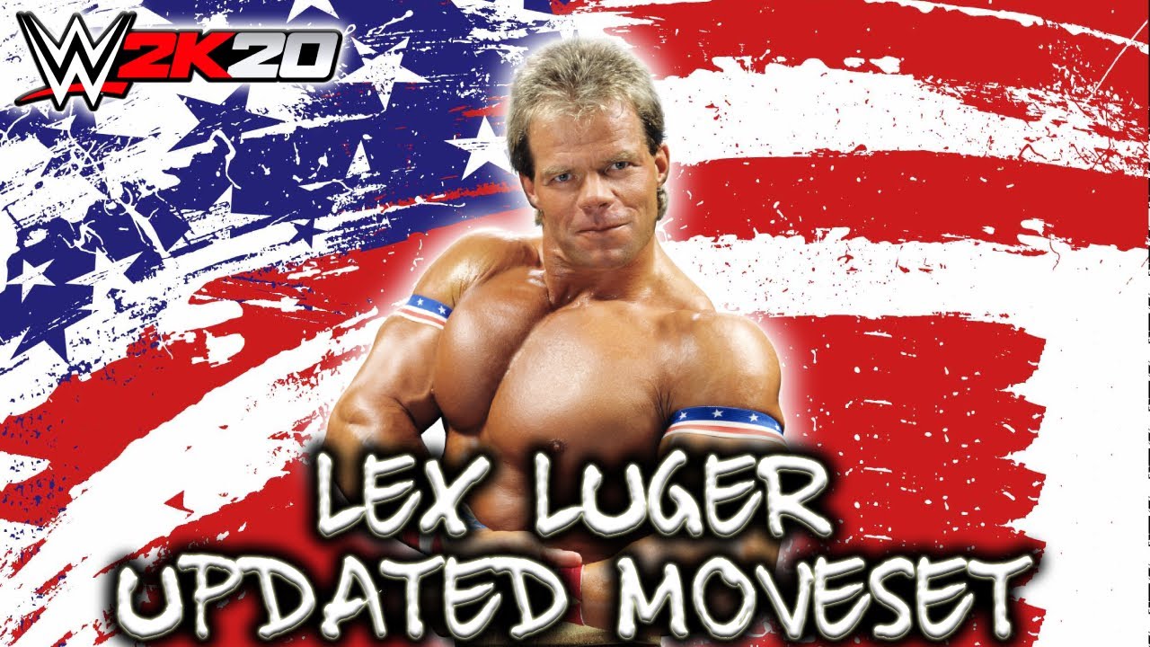 WWE 2K20 Lex Luger Updated Moveset - YouTube