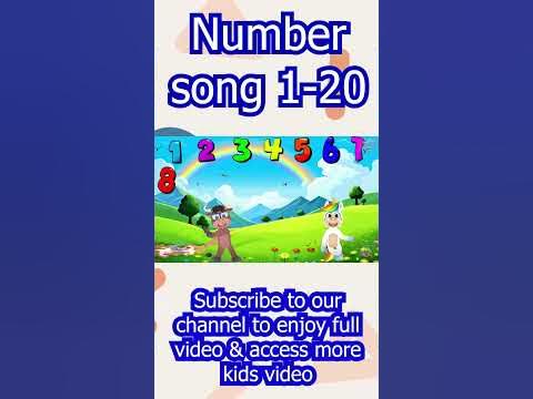 Number song 1-20| Nursery & Kids Rhymes | Sing along Song | Counting ...