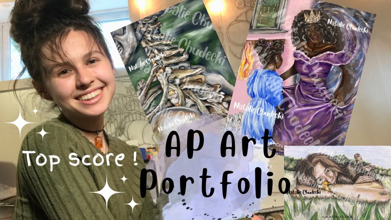 My 2022-2023 AP Art Portfolio (Perfect Score of 5!) Tips and More ...