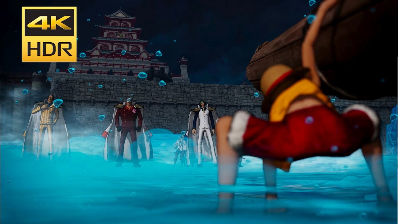 One Piece: Pirate Warriors 4 (PS5) 4K HDR 60FPS - Luffy vs Aokiji ...
