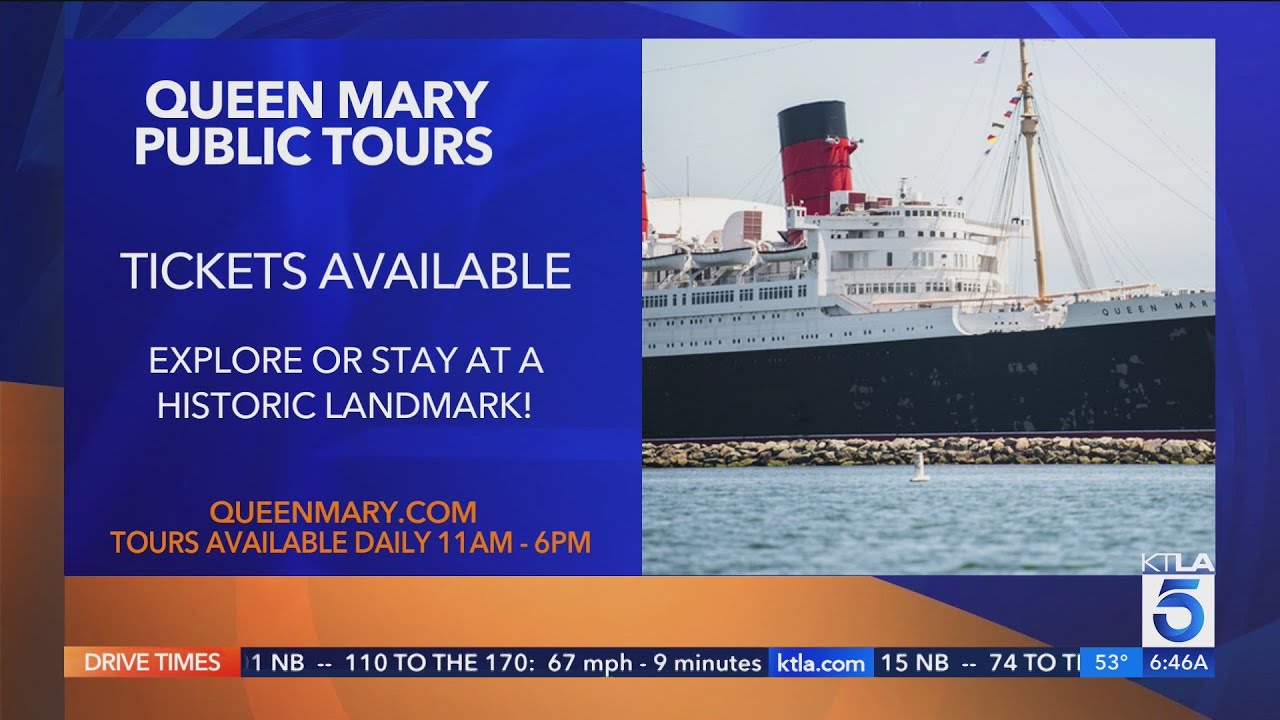 Queen Mary reopens for tours for first time since 2020 - YouTube