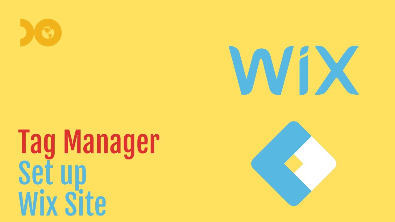 Tag Manager Set Up Wix Site - YouTube