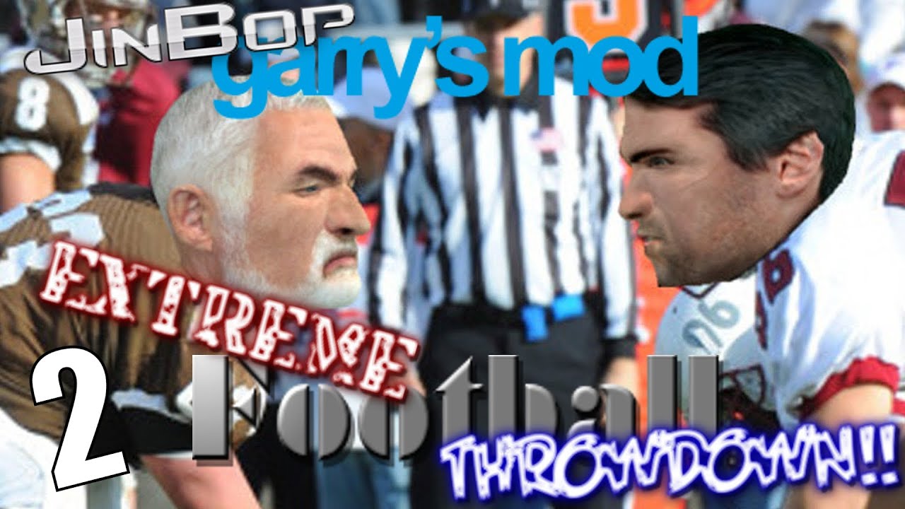 Garry's Mod: GAME 2!! FOOTBALL THROWDOWN TO THE EXTREME!! - YouTube