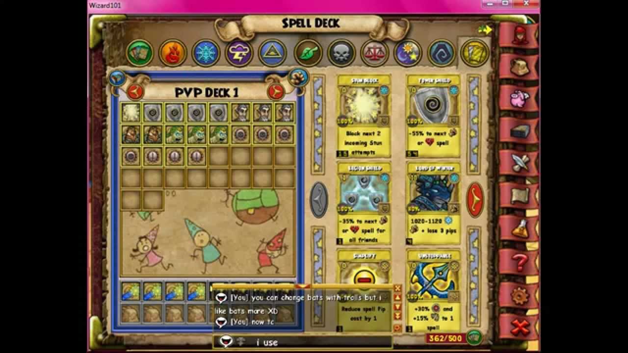 Wizard101 - Myth Deck + Gear SetUP! - YouTube
