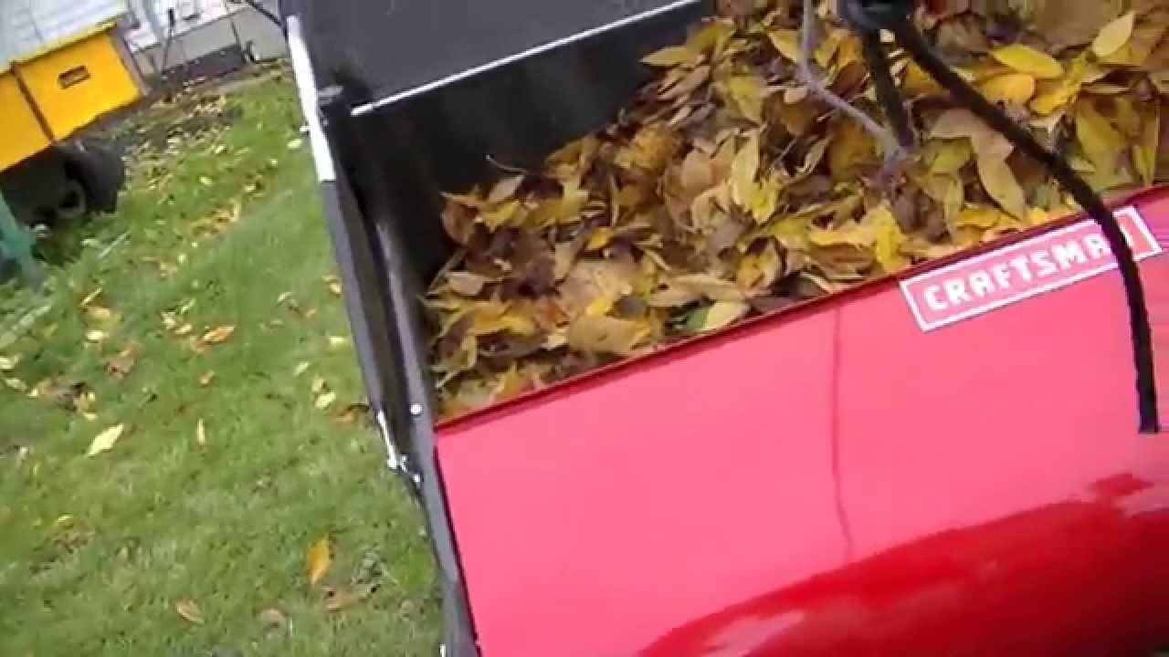 Quick Leaf Collector Video - YouTube