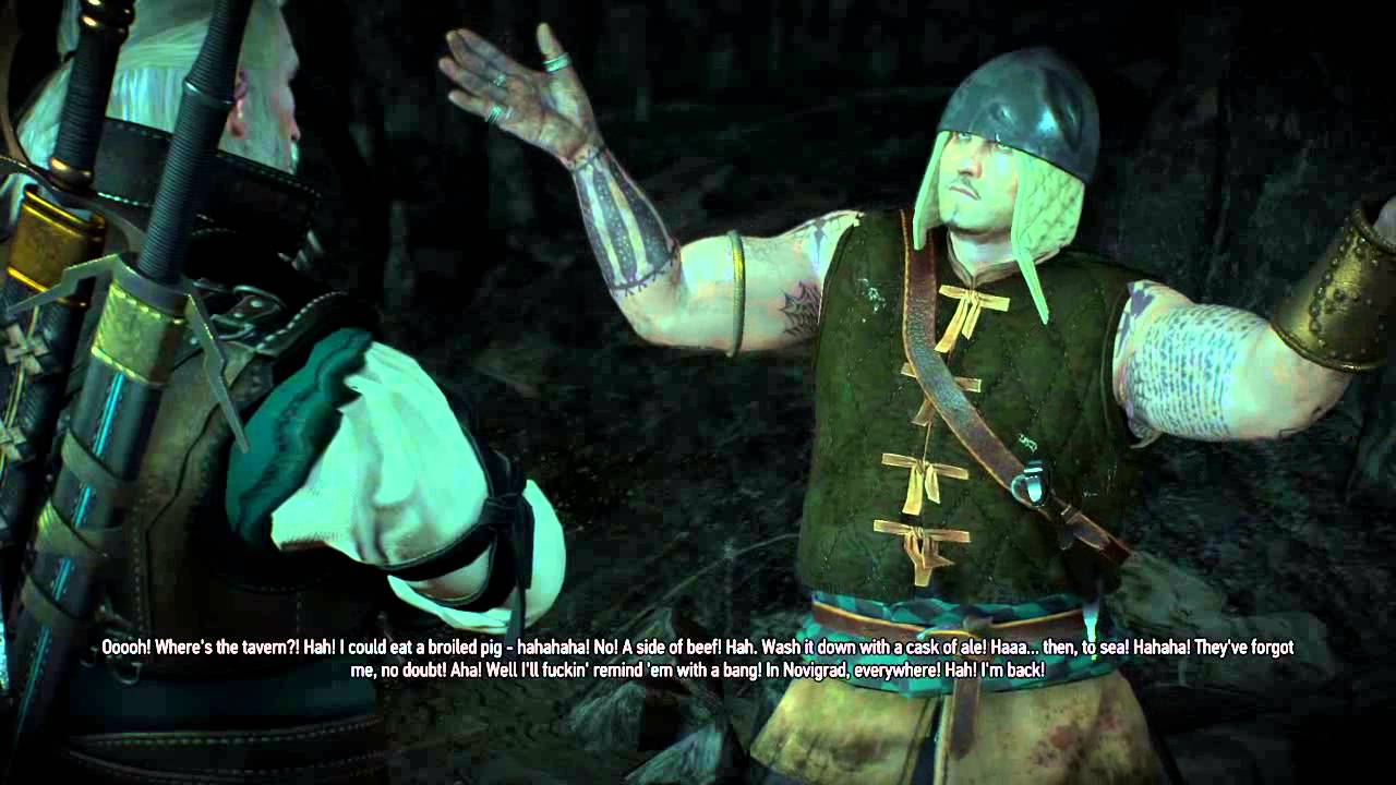 The Witcher 3: Wild Hunt Lifting Morkvarg's Curse - YouTube