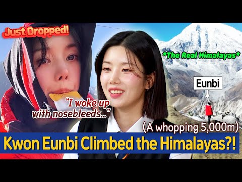 ＂I woke up with a nosebleed💥＂ 'Hello Stranger' Kwon Eun-bi Climbed the Himalayas?!🏔️🏔️