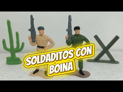 SOLDADITOS de Plástico : Figuras con Boina y Figuras de soldaditos ...