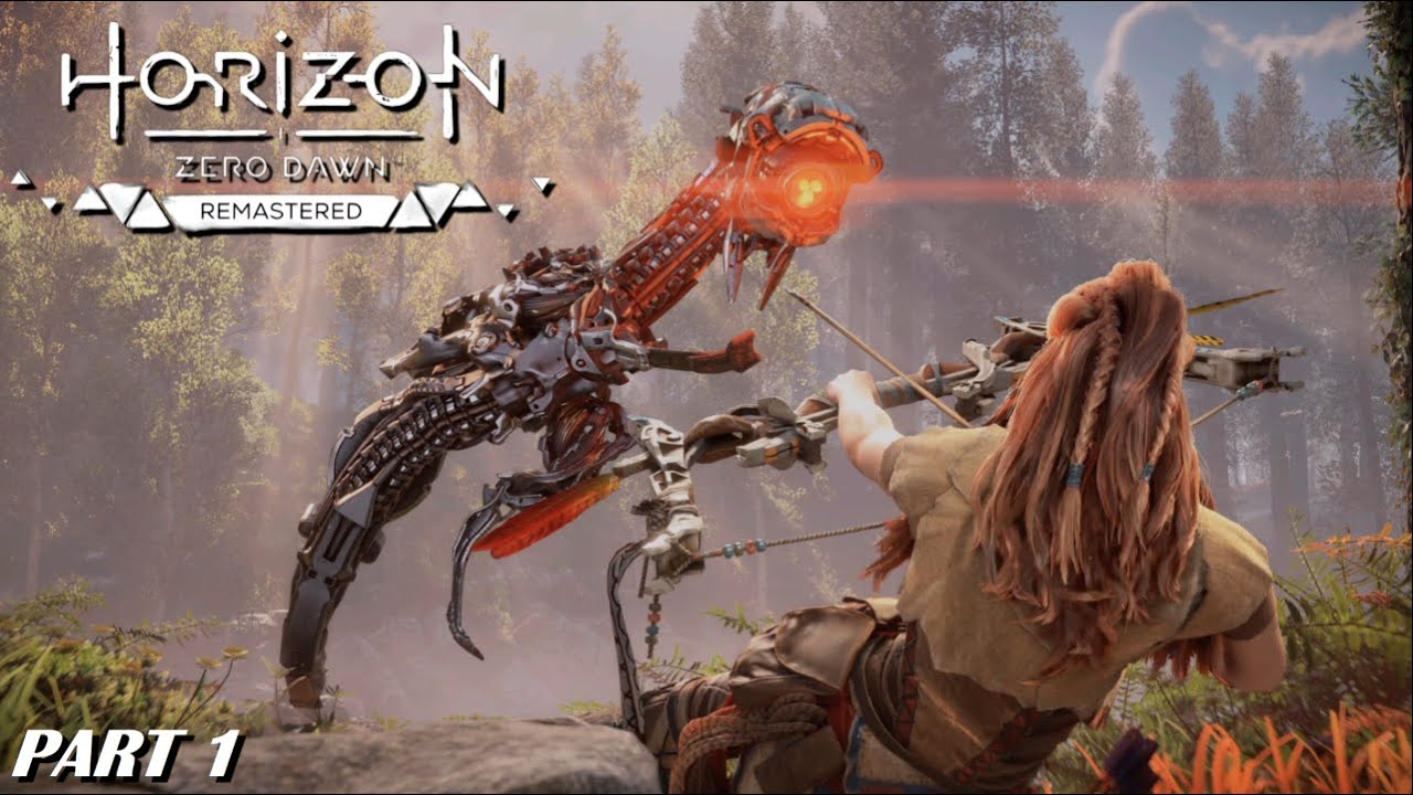 Horizon Zero Dawn Remastered Playthrough Part 1 No Commentary - YouTube