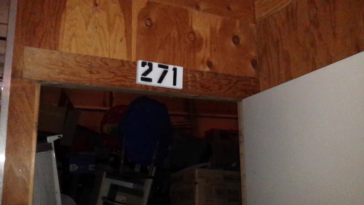 A-Economy Mini Storage - Unit 271 - YouTube