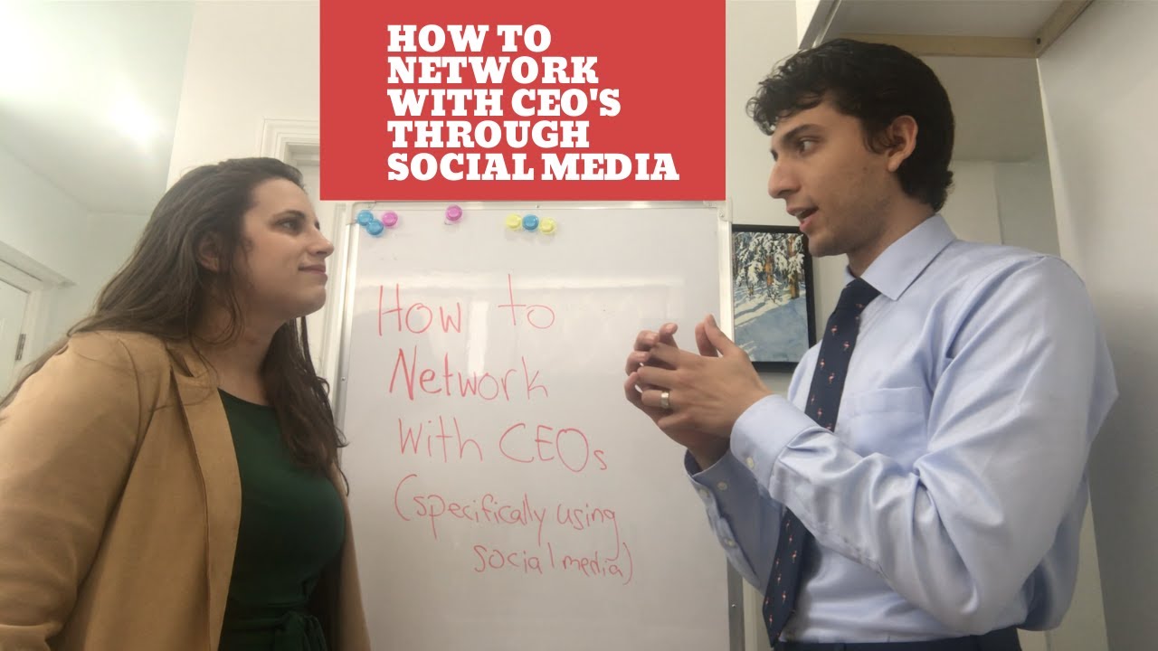 How To Network With CEO's Through Social Media (*Executive Networking ...