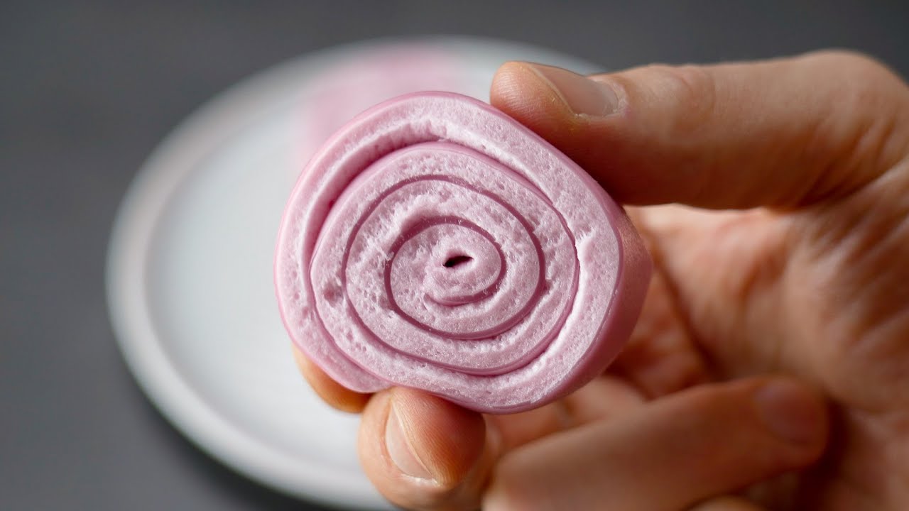 Jelly roll of marshmallows. Simple recipe - YouTube