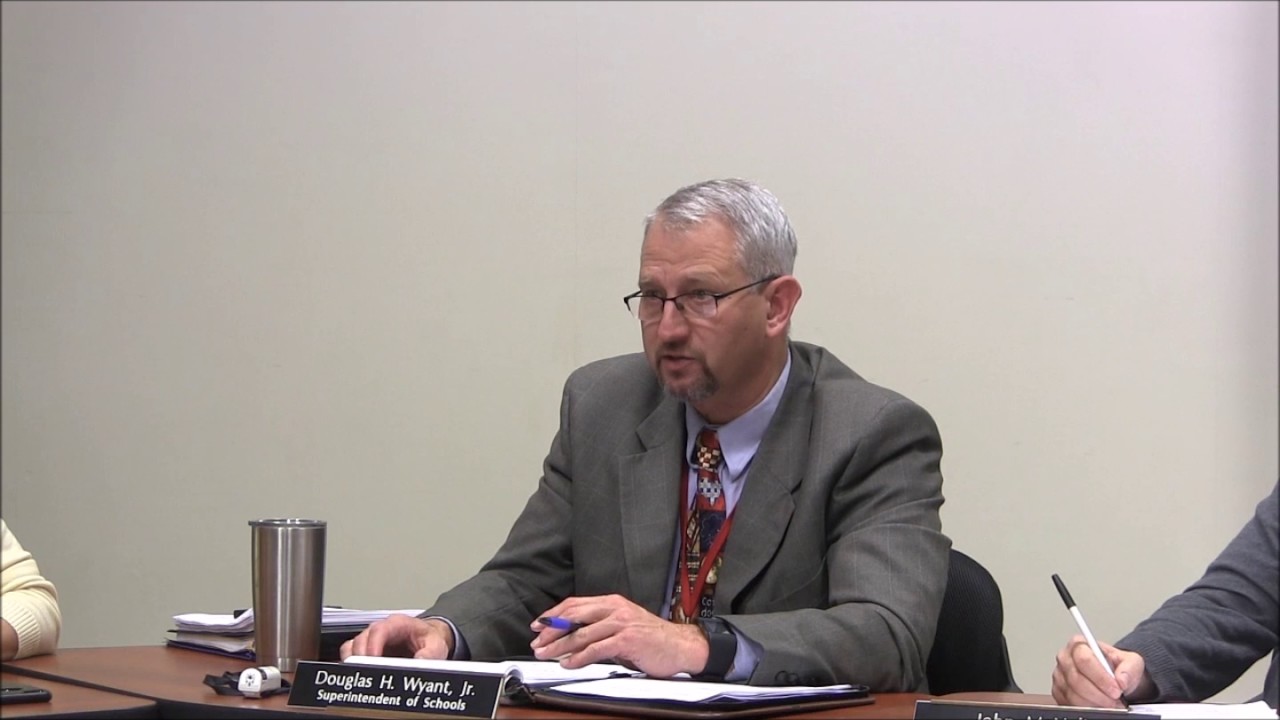 Superintendent Doug Wyant on Lead in Districts Water Outlets - YouTube