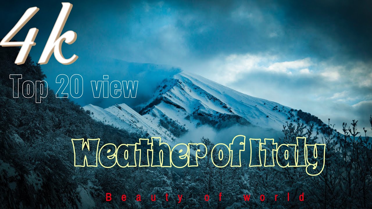 Exploring the Diverse Weather Patterns of italy 🇮🇹 | From Mediteranean ...