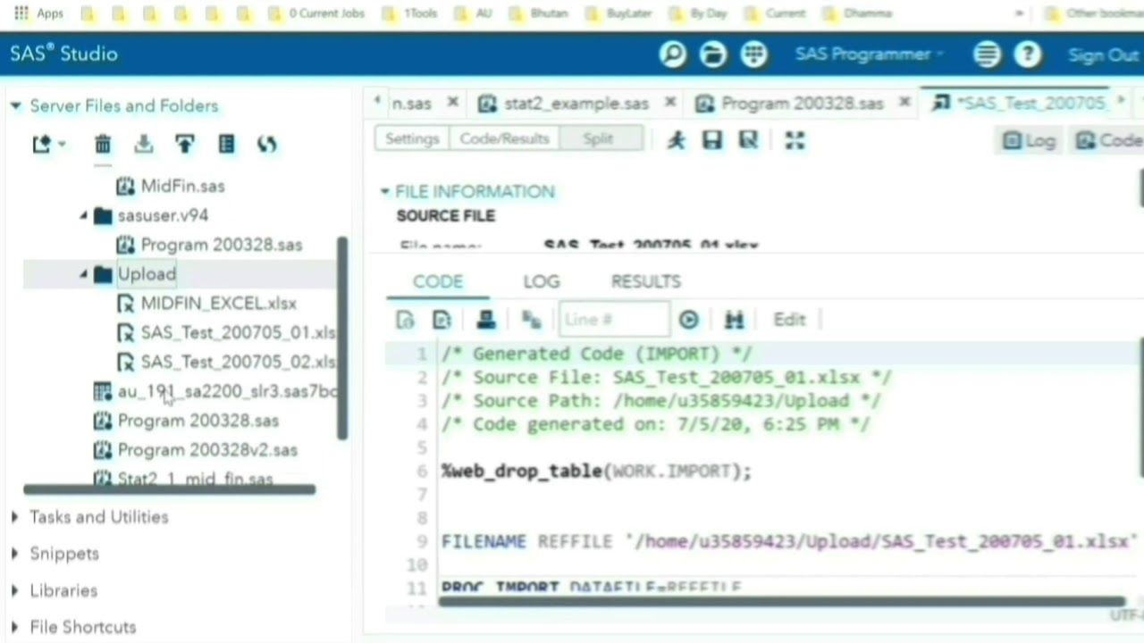 Data Analysis with SAS OnDemand for Academics - YouTube