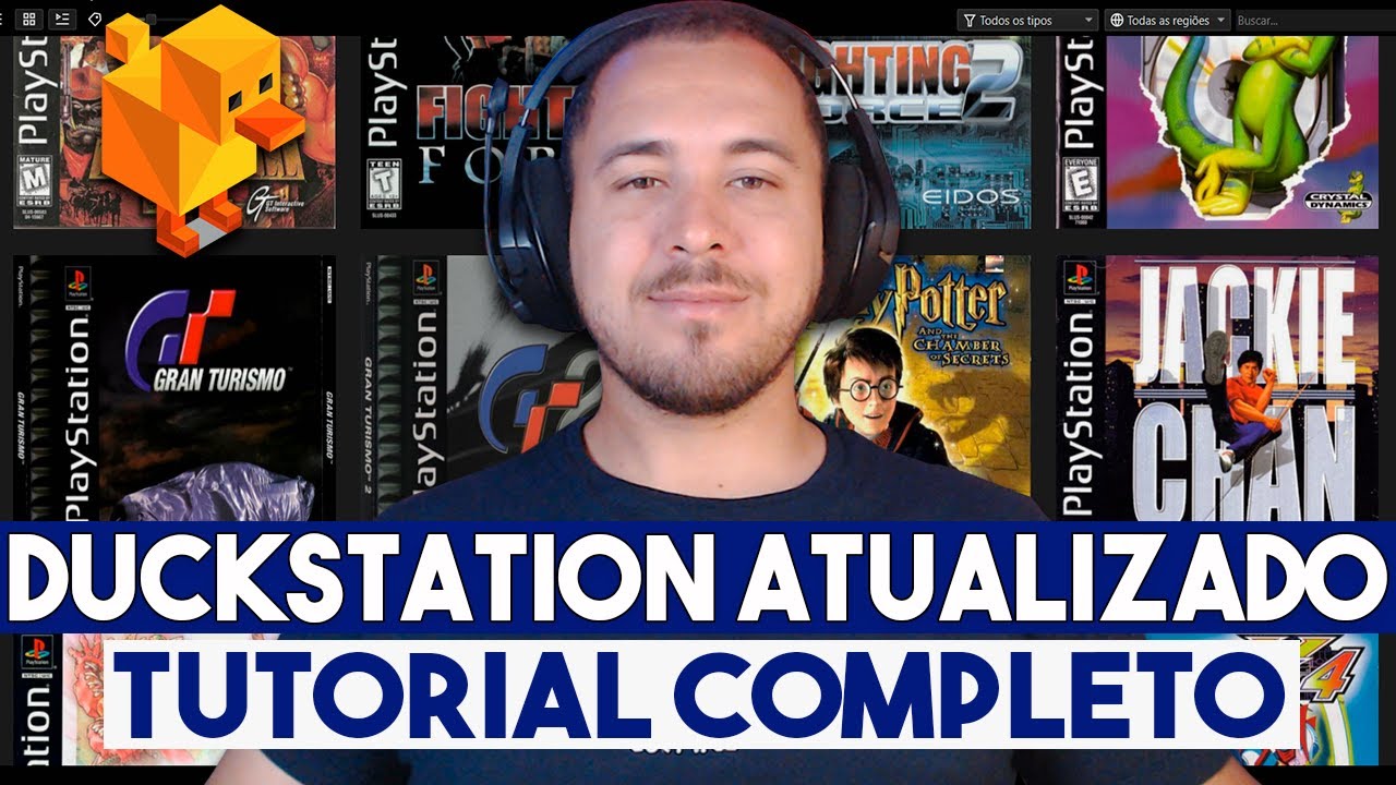 O MELHOR emulador de PS1 - DUCKSTATION ATUALIZADO 2025 - Tutorial Completo - YouTube