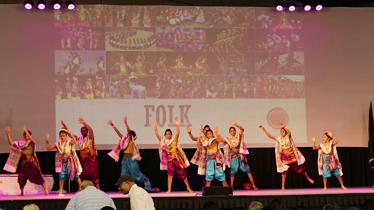 Fisher Women Folk Dance FOI 2018 - YouTube
