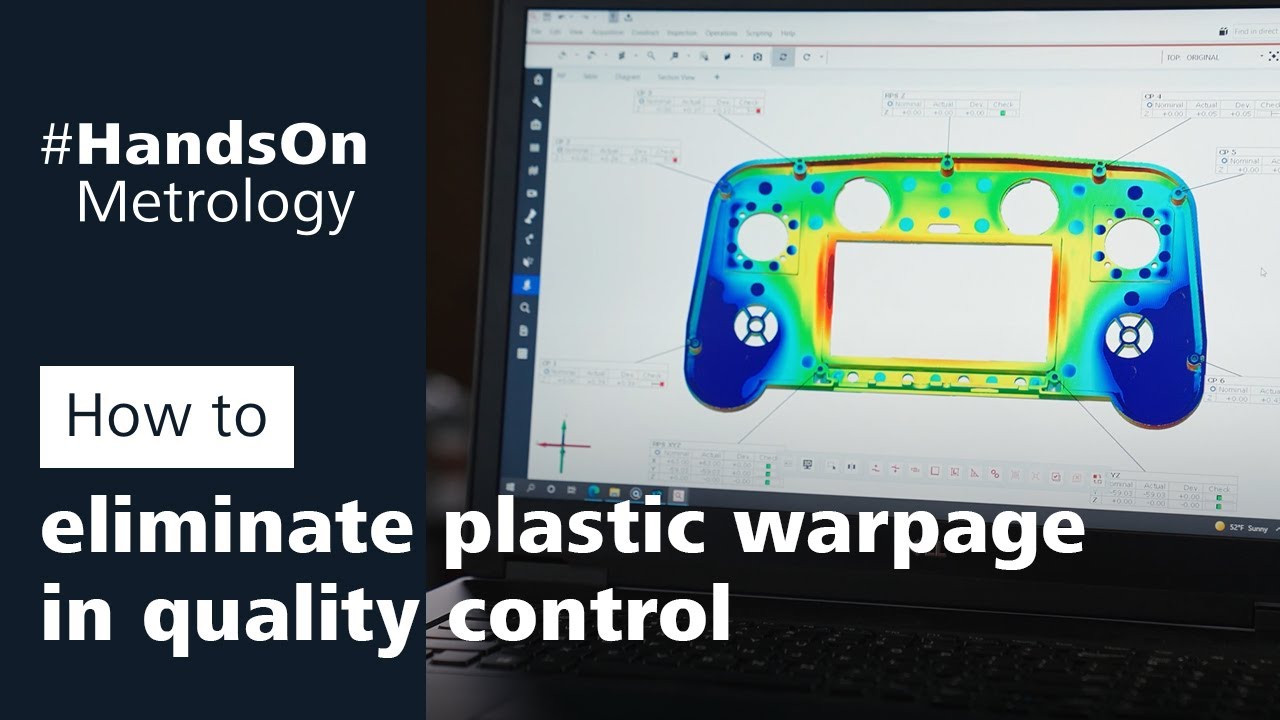 How to perform quality control to eliminate plastic warpage? - YouTube