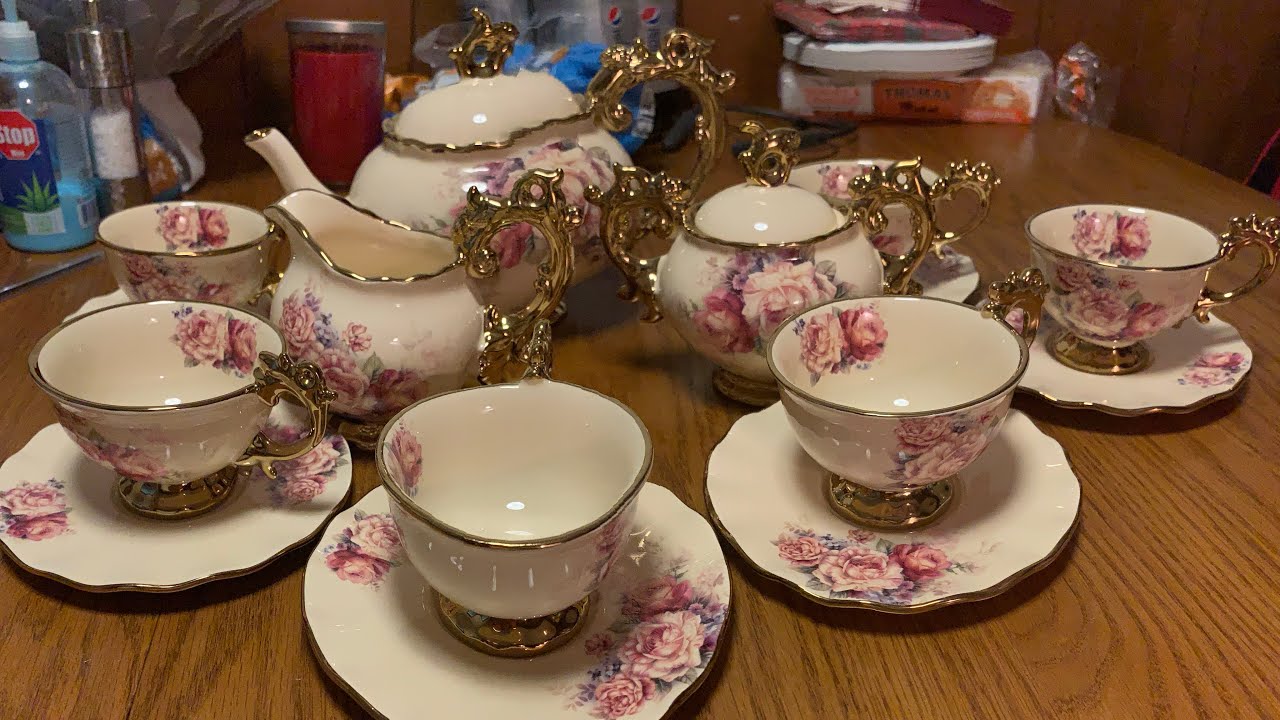British Porcelain Tea sets,Flower Vintage..Jocelyn's Philippine Kitchen ...