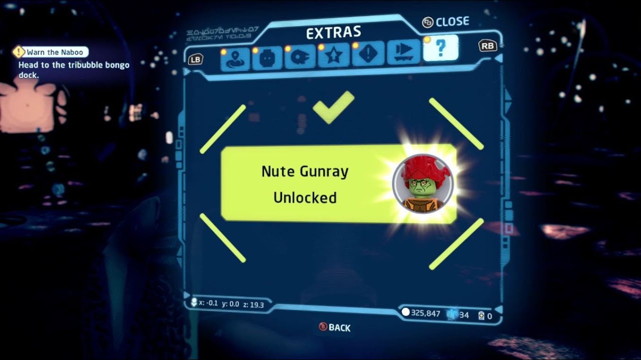 How To Unlock FREE Nute Gunray Character - LEGO Star Wars: The ...