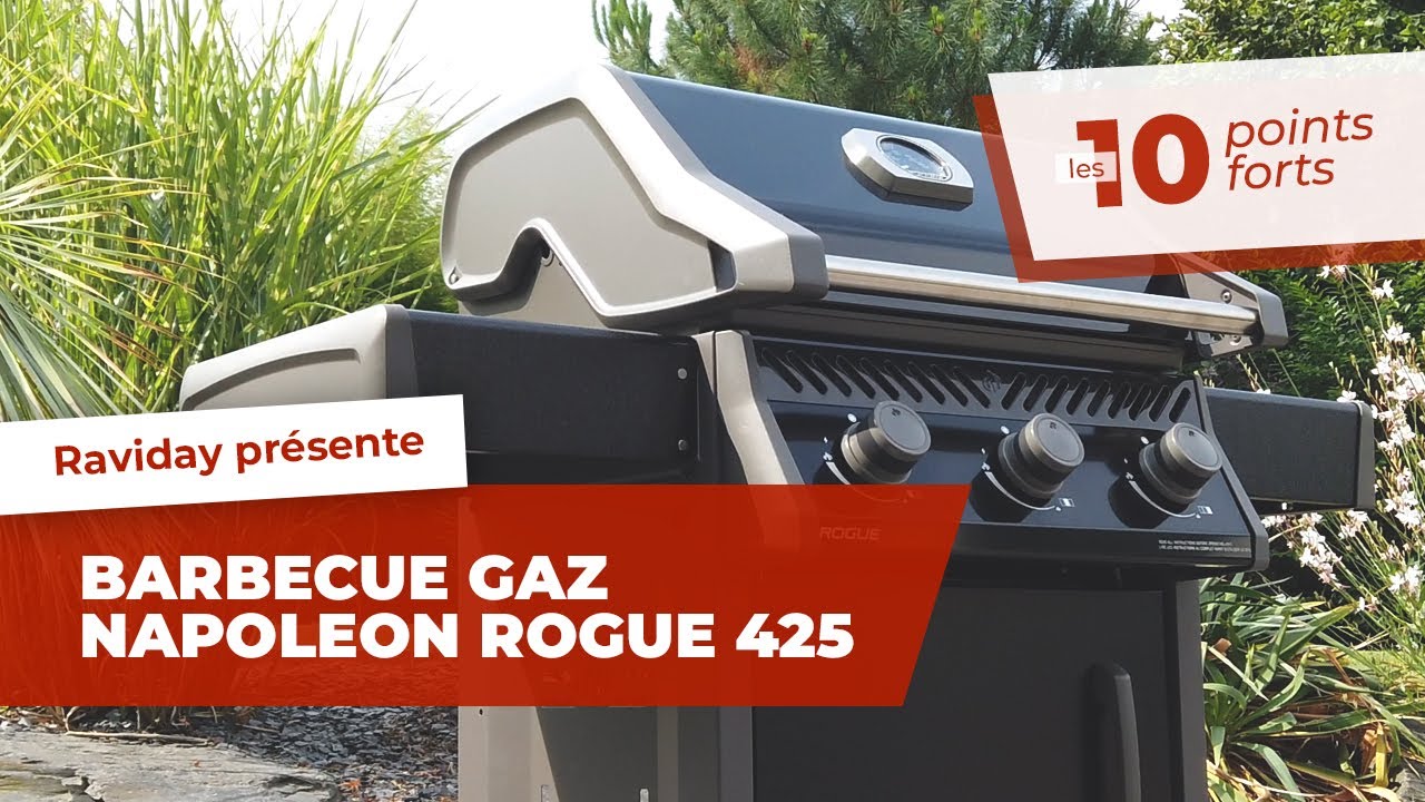 Les 10 points forts du Barbecue Gaz Napoleon Rogue 425 🔥 - YouTube